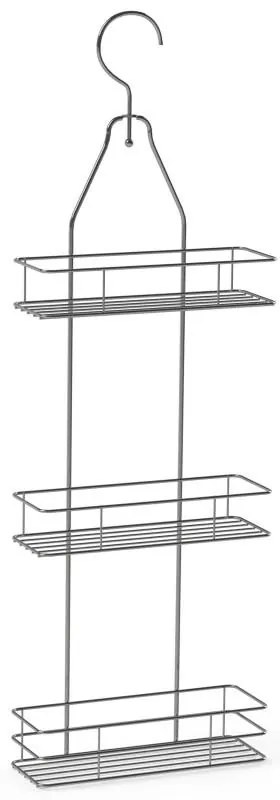 Erga Maddy S3, trojitý koupelnový košík na zavěšení 23x8,2x69,5 cm, chromová, ERG-YKA-E.MADDY S3