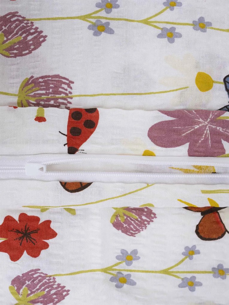 MK Lůžkoviny Krepový povlak na polštář Renforcé 50 x 70 cm - Motýlci