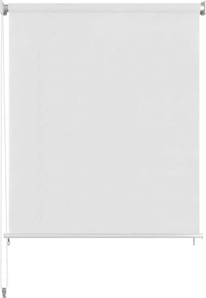 vidaXL Venkovní roletová žaluzie 90 % blokování UV 200 x 140 cm [43443] Barva: Černá