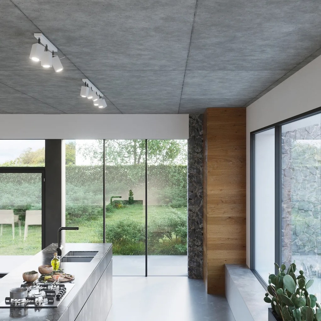 Sollux Lighting Stropní svítidlo MERIDA 4L bílé