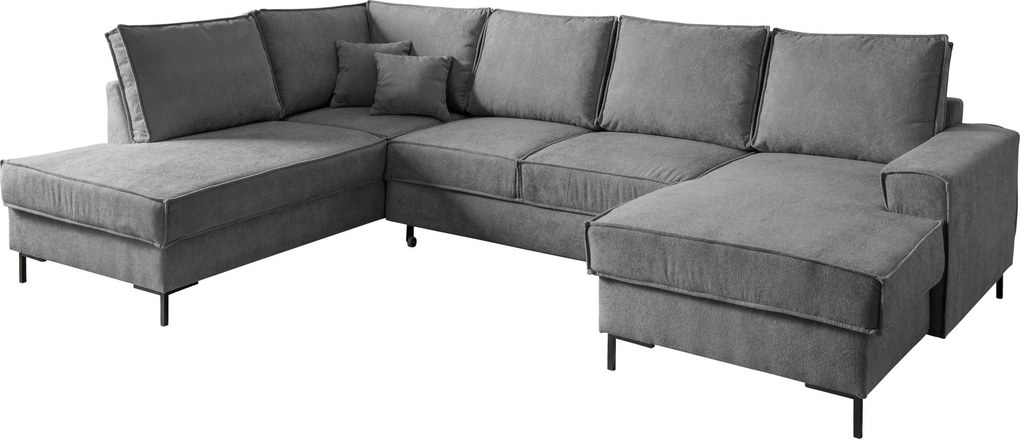 XXXLutz SEDACÍ SOUPRAVA, textil, antracitová MID.YOU - Sedací soupravy - 002310021730
