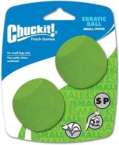 Chuckit/Petmate Hračka pes Chuckit Erratic Ball S 5cm/2ks