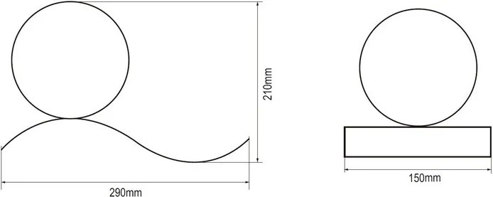 Stolní lampa Lara 508400161, šedá antik