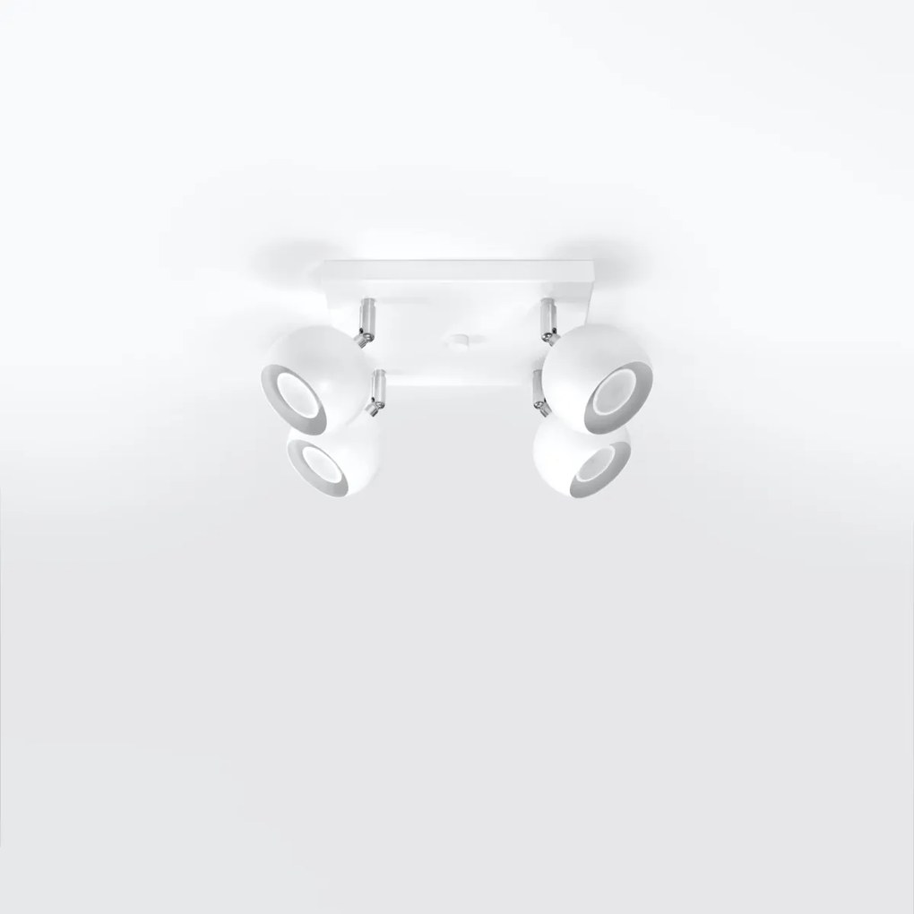 Sollux Lighting Stropní svítidlo OCULARE 4 bílé