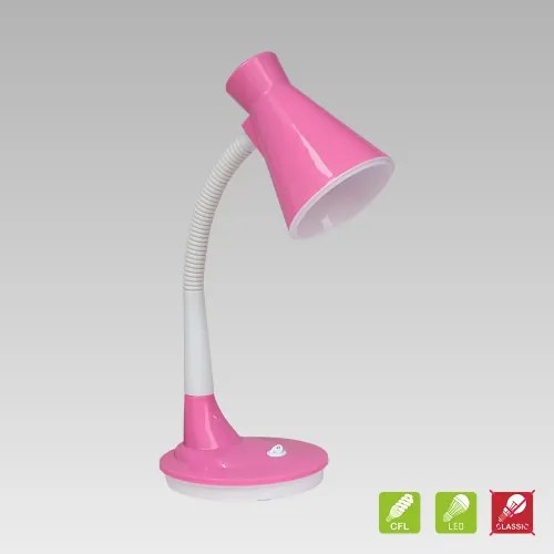 Prezent Lampa PAPAGENO 1xE27/15W, PINK TABLE 26019