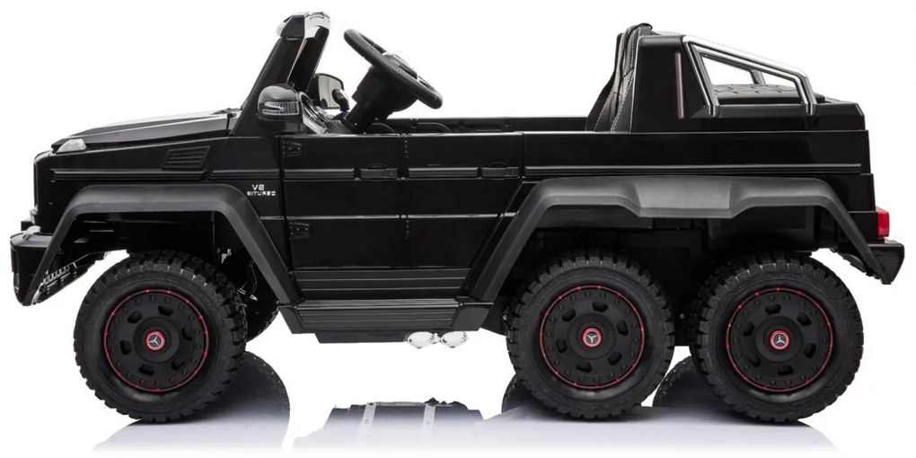 Mamido Elektrické autíčko Mercedes-Benz G63 6x6 motor 6x45W 110kg černé