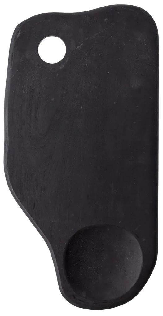 Bloomingville Servírovací podnos tác Haris na tapas černý 44,5cm
