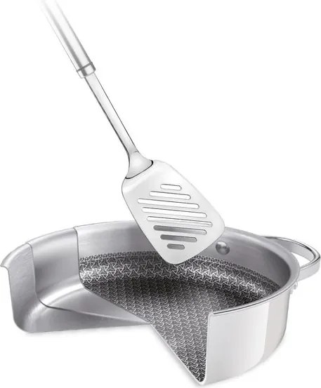 TESCOMA Pánev hluboká SteelCRAFT s poklicí ø 28 cm, 2 úchyty