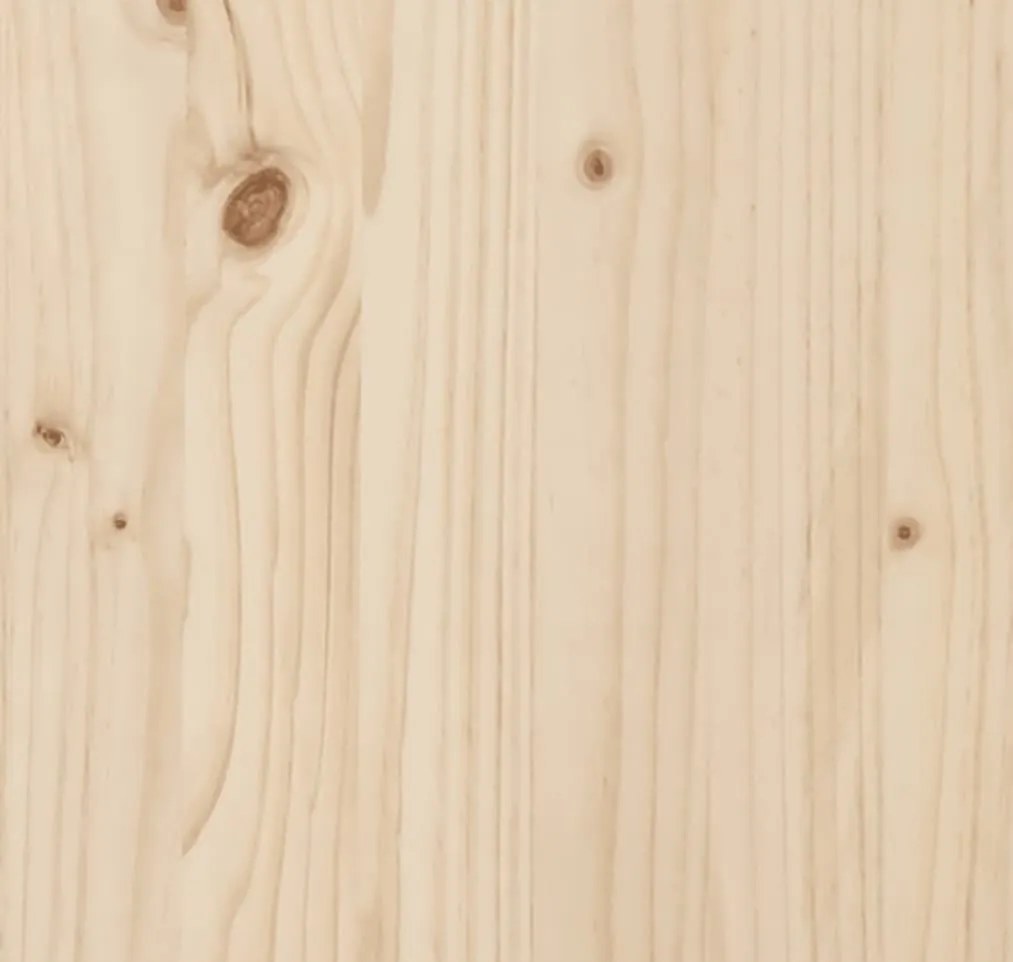 vidaXL Zahradní podnožka s poduškou masivní borové dřevo [844925]