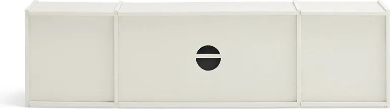 Krémový TV stolek 157x42x40 cm Wally – Teulat