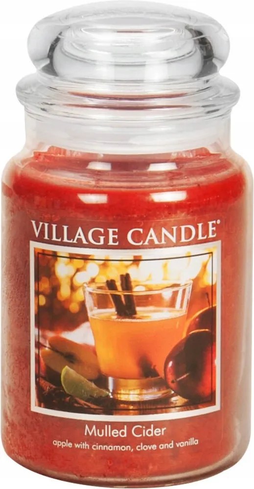 Velká svíčka Mulled Cider Village Candle