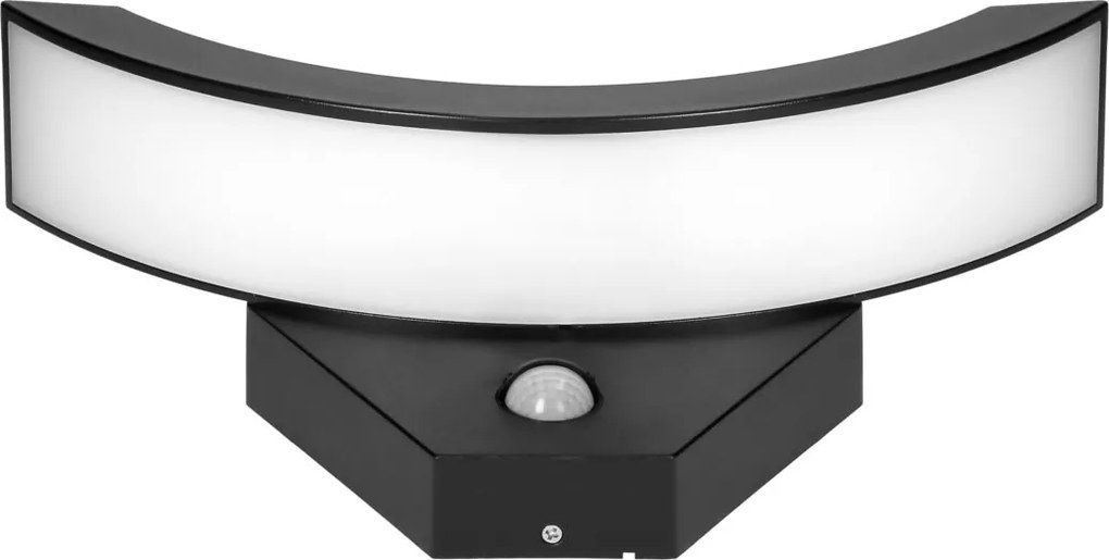 Venkovní svítidlo nástěnné s PIR IP54 ORNO OR-OP-6119BLPMR4, černá