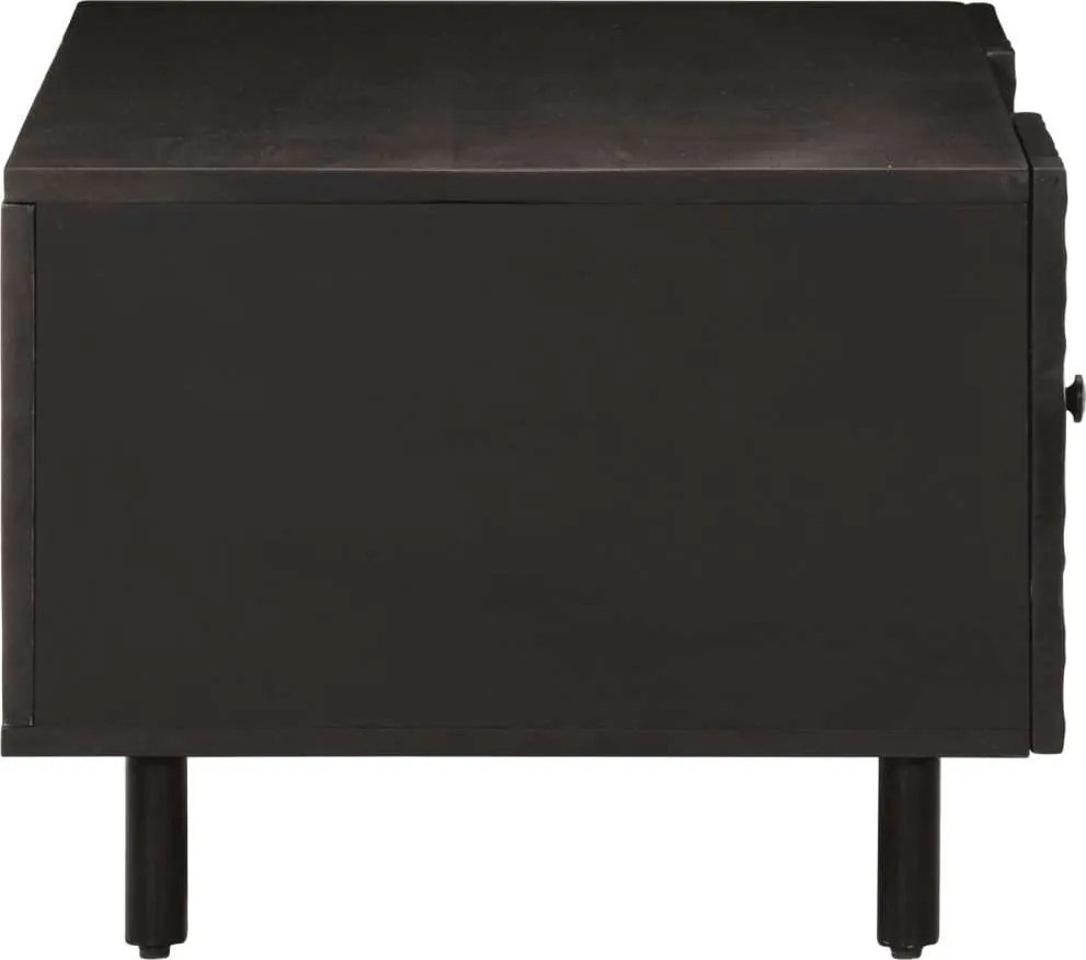 vidaXL Konferenční stolek 100 x 54 x 40 cm masivní mangovník [356903] Barva: Černá