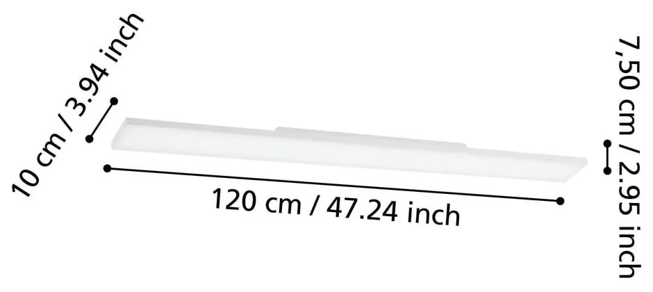 LED smart stropní svítidlo 34 W TURCONA-Z – EGLO