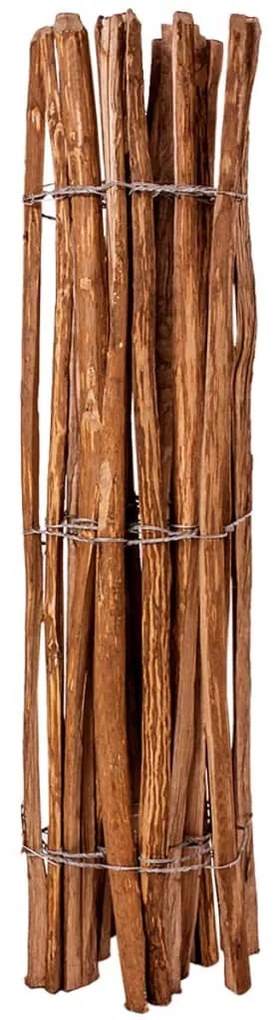 vidaXL Laťkový plot lískové dřevo 120 x 250 cm