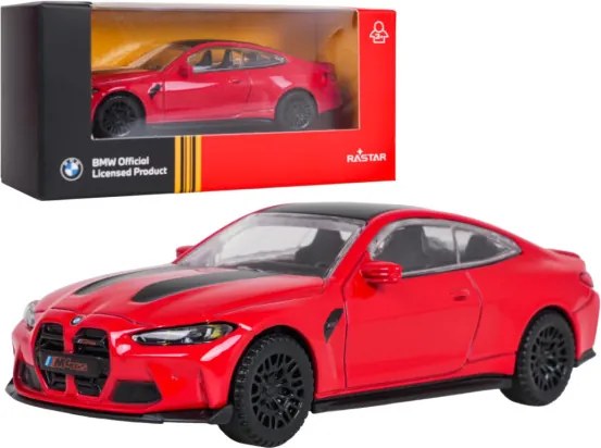 Model vozu BMW M4 CS 1:43 RASTAR červené