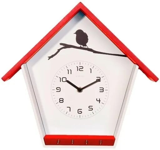 Designové nástěnné hodiny 3109ro Cuckey 33cm