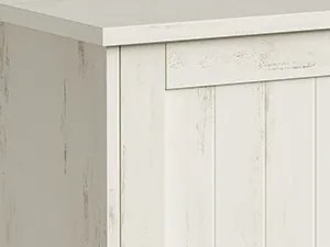 Skříňka pod umyvadlo Ronja 60 cm rustikální bílá