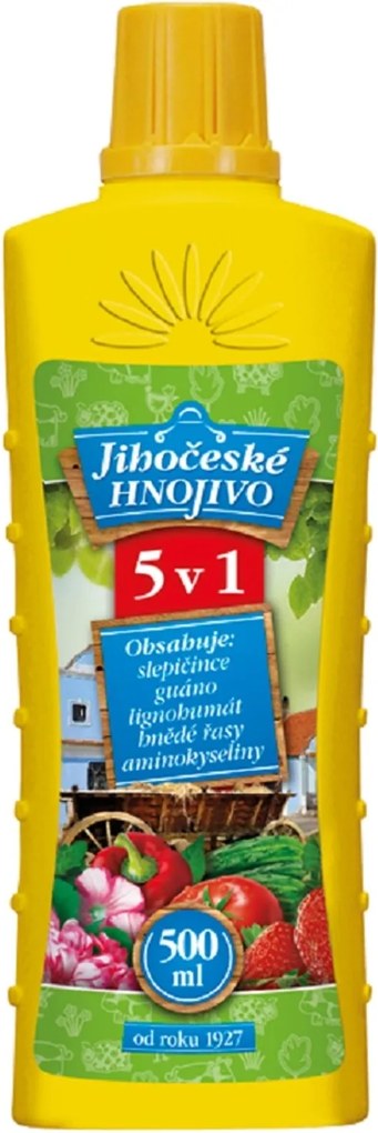 Jihočeské hnojivo 5v1, 500 ml