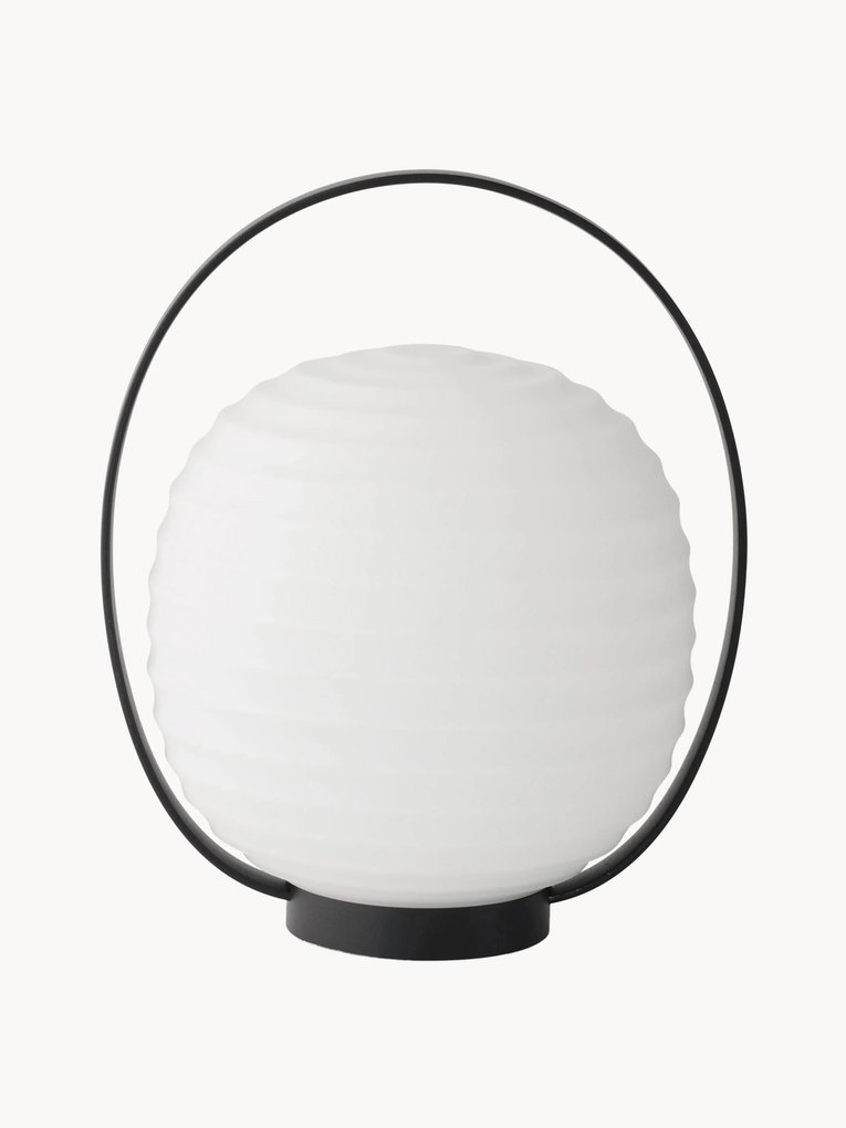 Stmívatelná přenosná stolní lampa Lantern, ručně foukaná Biano.cz