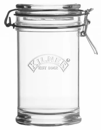 Kilner Signature Oválná zavařovací sklenice s klipem 0,75 l