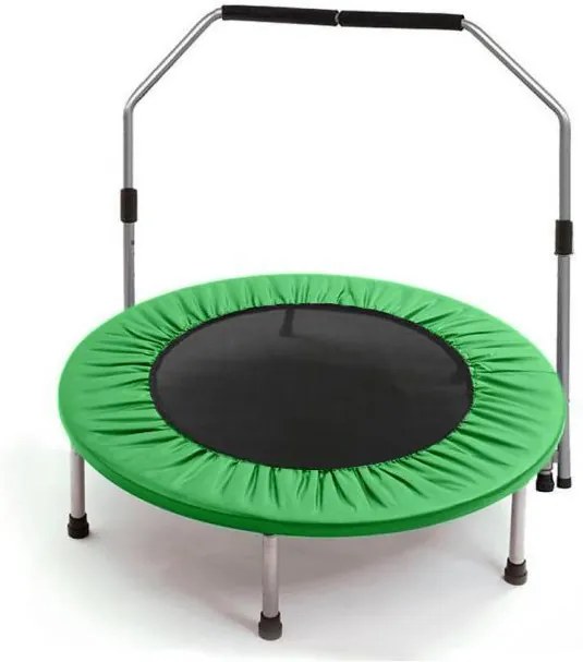 Trampolína s madlem 97 cm SEDCO FITNESS zelená