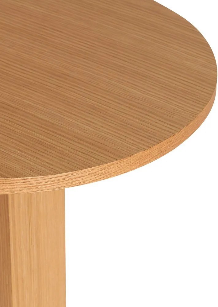 Kulatý odkládací stolek v dekoru dubu ø 45 cm Koohi – Hübsch