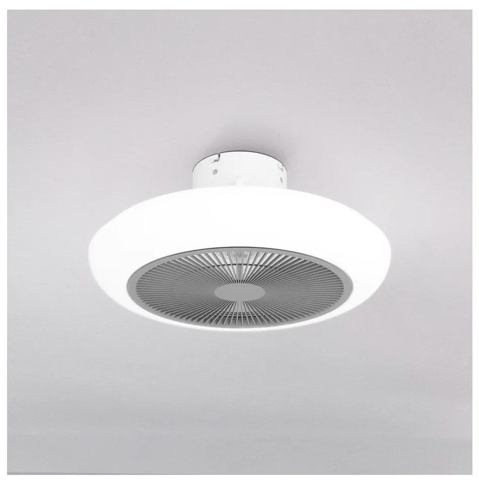 Eglo | Eglo 35093 -LED Stmívatelný stropní ventilátor SAYULITA 25,5W/230V bílá/šedá +DO | EG35093