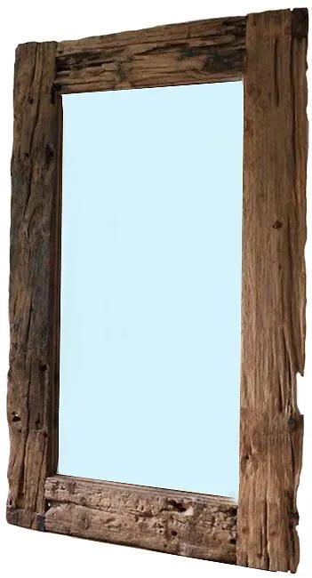 Stará Krása – Ruční výroba Velké dřevěné stojací zrcadlo 160 x 80 x 5 cm