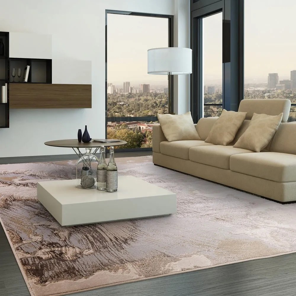 Béžový koberec 120x170 cm Aurora Echt – Asiatic Carpets