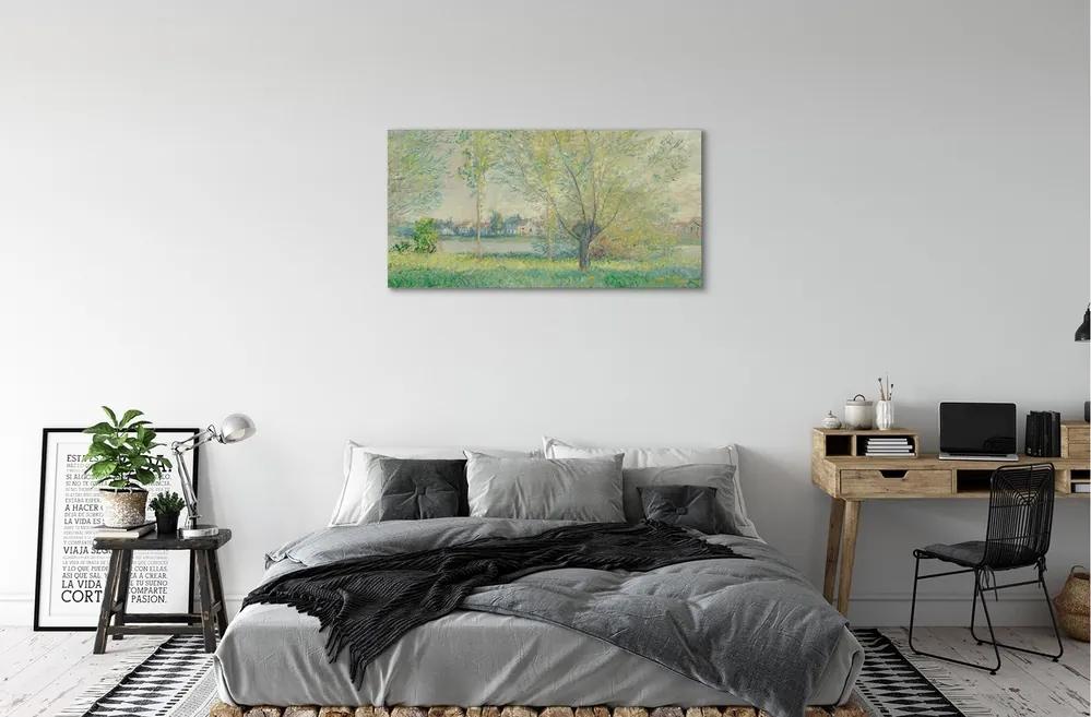 Obrazy na plátně Art namalovaný louka 120x60 cm