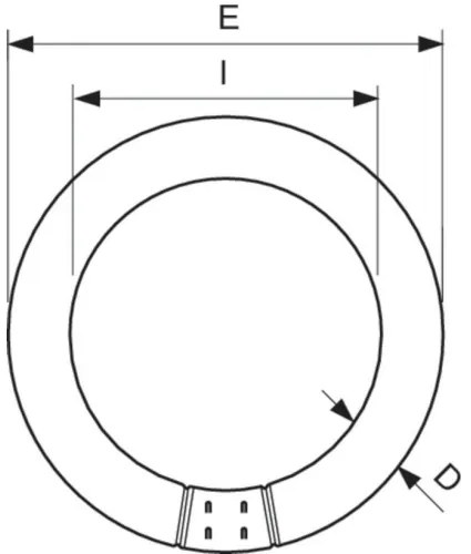 Kruhová zářivka Philips MASTER TL-E Circular Super 80 22W/840 T9 G10q neutrální bílá 4000K