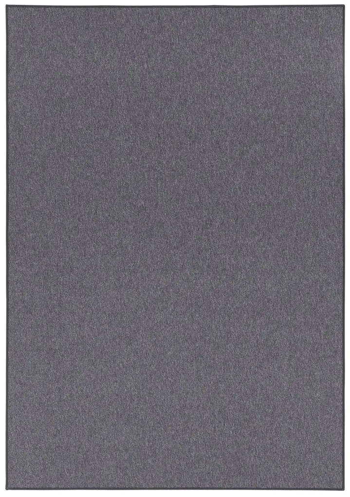 BT Carpet - Hanse Home koberce Kusový koberec BT Carpet 103409 Casual dark grey - 80x150 cm