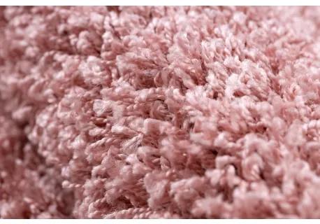 Dywany Luszczow Kusový koberec SOFFI shaggy 5 cm světle růžový Rozměr koberce: 140 x 190 cm