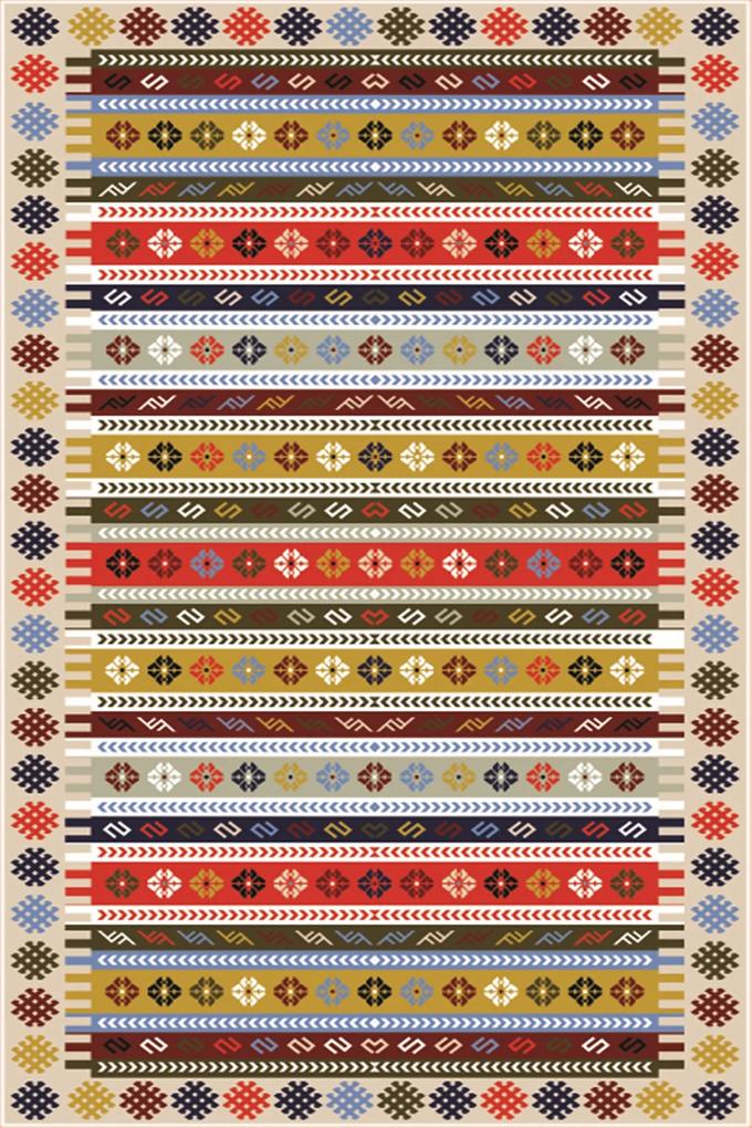 Conceptum Hypnose Kusový koberec Els1781, Vícebarevná Rozměr koberce: 100 x 150 cm