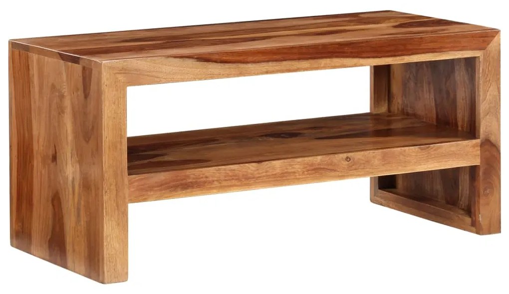 241622 vidaXL TV / odkládací stolek, masivní sheeshamové dřevo
