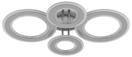 LED Stmívatelný přisazený lustr LED/100W/230V 3000-6500K + dálkové ovládání