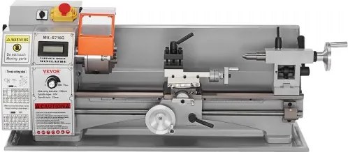 Mini soustruh na kov, 17,8 × 40,6 cm, 800 W