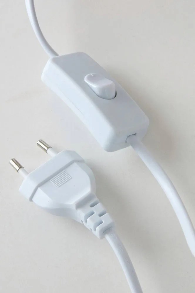 Růžová/krémová keramická stolní lampa (výška 29 cm) Karamell – Jotex