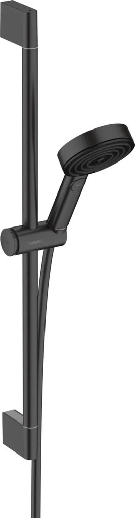 Hansgrohe Pulsify Select S, sprchová sada 105 3jet Relaxation se sprchovou tyčí 65 cm, matná černá, HAN-24160670
