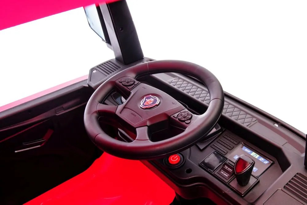 LEAN CARS Elektrické auto na baterie Scania 500R HL698 růžové 4x4