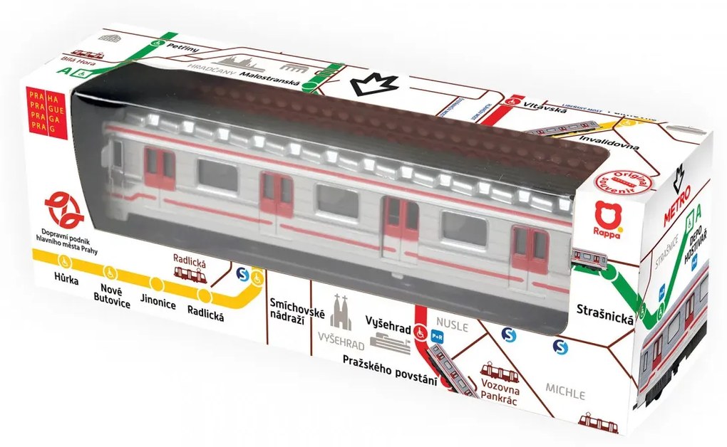 RAPPA Metro DPP Praha 81–71M, kovové - 16 cm