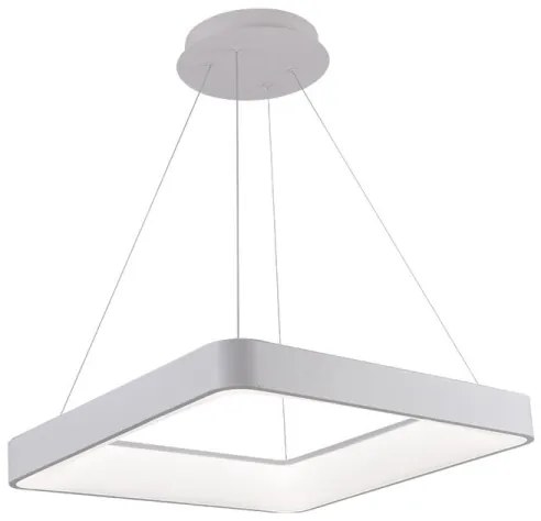 LED Stmívatelný lustr na lanku LED/55W/230V 3000-6500K bílá + dálkové ovládání