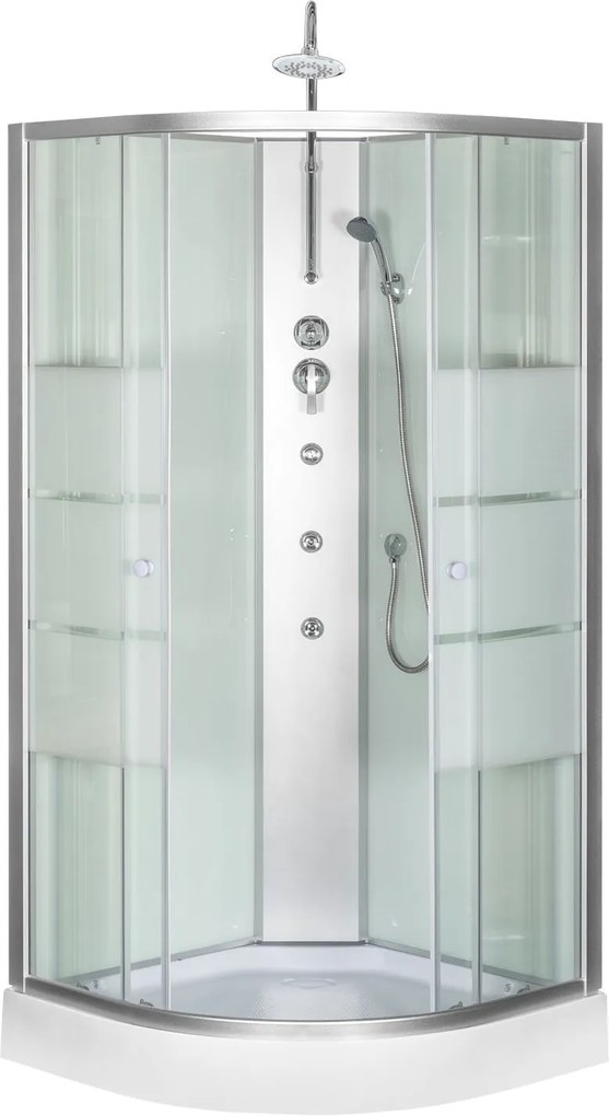 Aplomo Estrada 90x90x230 masážní sprchový box