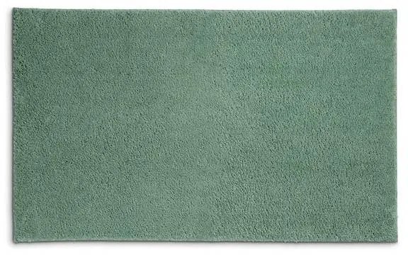 KELA Koupelnová předložka Maja 100% polyester jade zelená 80,0x50,0x1,5cm KL-23551