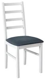 Jídelní židle NILO 8 Bílá Tkanina 27B