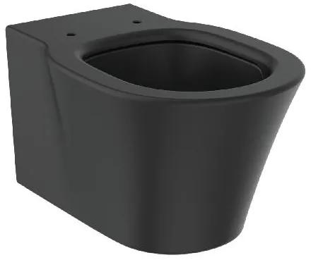 Ideal Standard Connect Air - Závěsné WC, AquaBlade, černá E0054V3