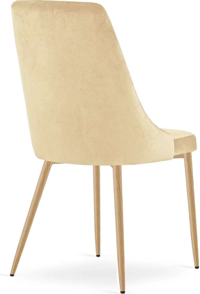 Jídelní židle IMOLA VELVET, béžová