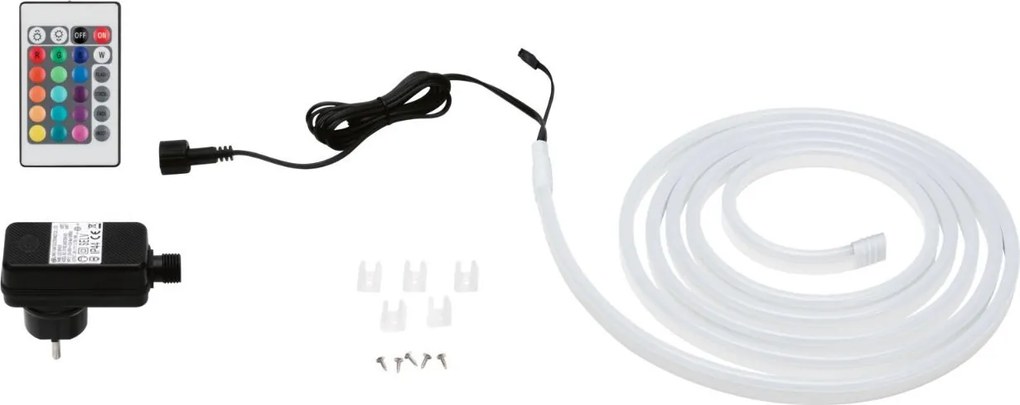 P 78889 SimpLED LED Strip Venkovní základní sada 3m IP44 19,5W 72LEDs/m RGB - PAULMANN