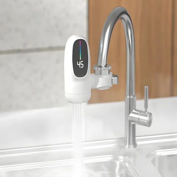 Průtokový ohřívač vody 3000 W s LCD displejem VK24622